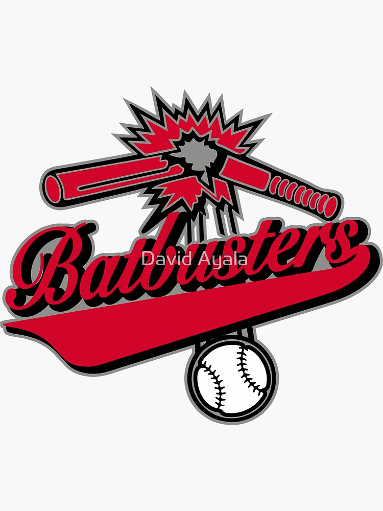 Pegatina «Logotipo de béisbol Batbusters» de DavidAyala | Redbubble