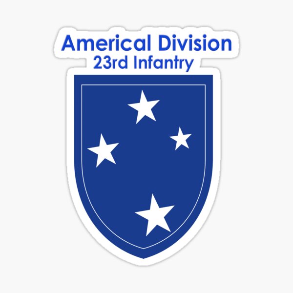 "Americal Division - 23rd Infantry" Sticker for Sale by Buckwhite ...