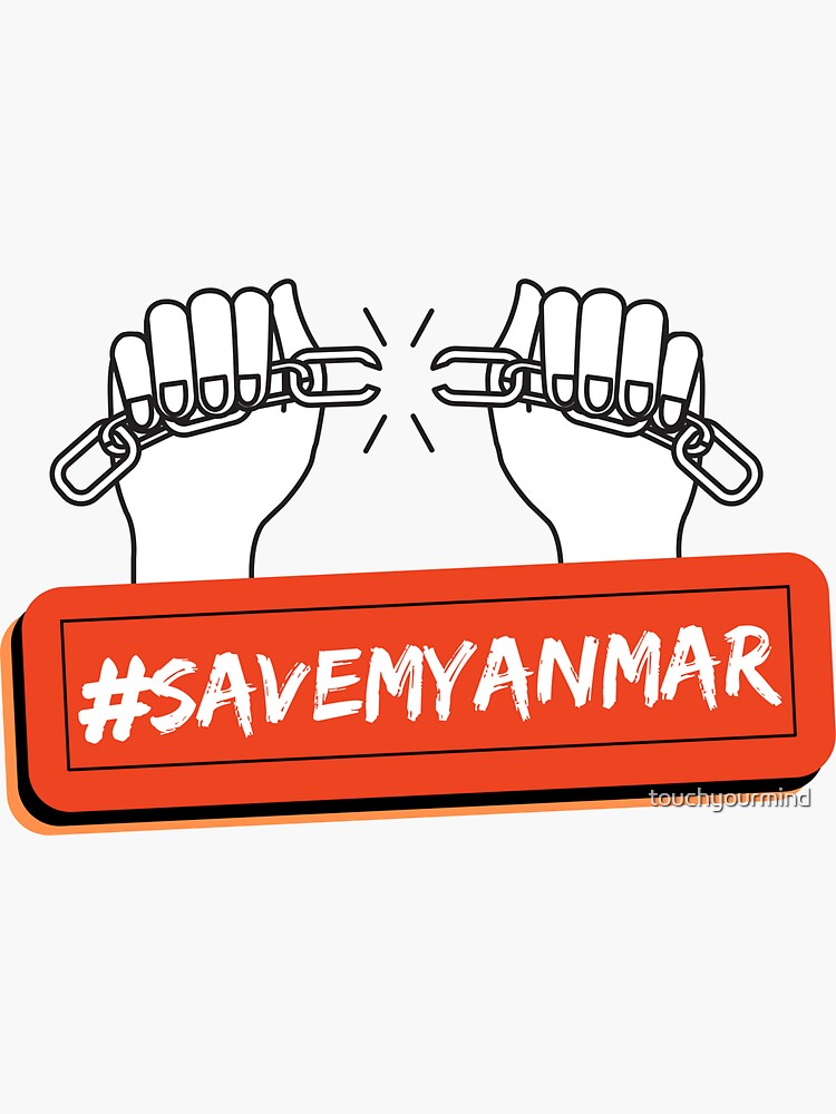 "Save Myanmar T-Shirt, Stop the Military Coup, 2021 Myanmar T-Shirt ...