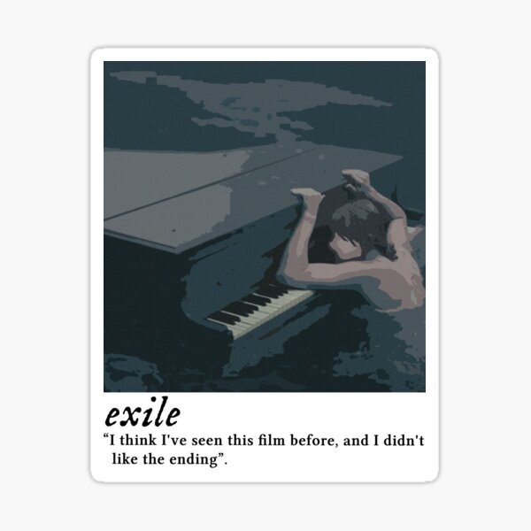 "Exile Polaroid " Sticker by sofb200 | Redbubble