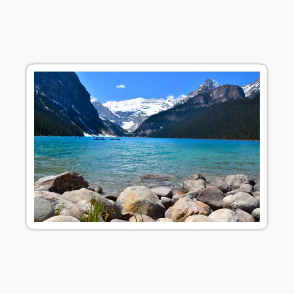 "Lake Louise" Sticker for Sale by lissandra900 | Redbubble