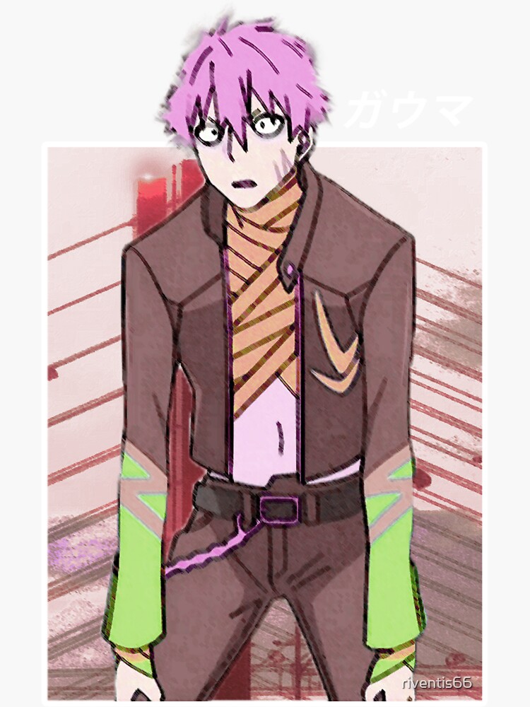 " SSSS Dynazenon ''GAUMA'' V2 Anime" Sticker for Sale by riventis66 ...