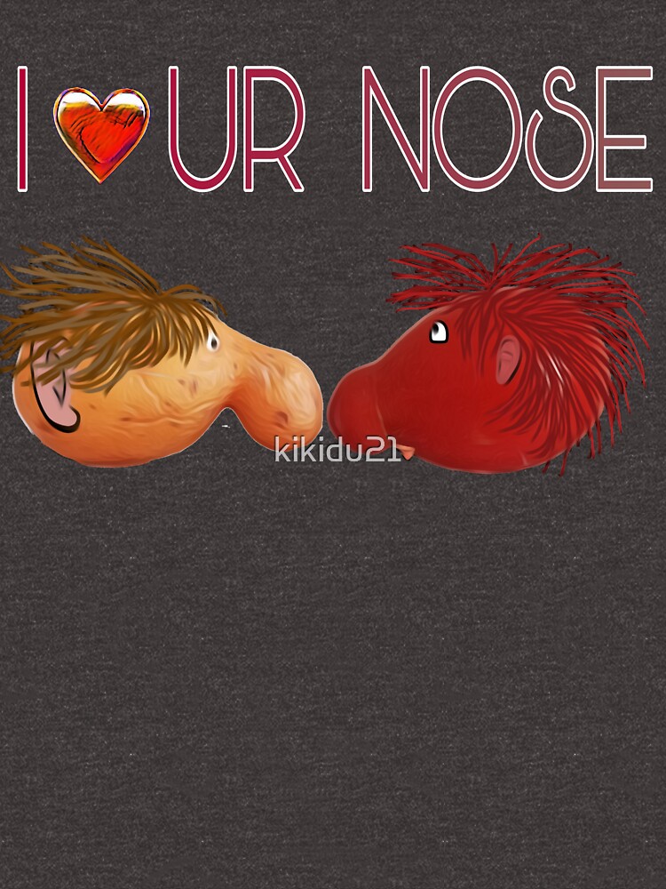 "I LOVE YOUR NOSE - potato nose meets tomato nose * funny photo collage ...