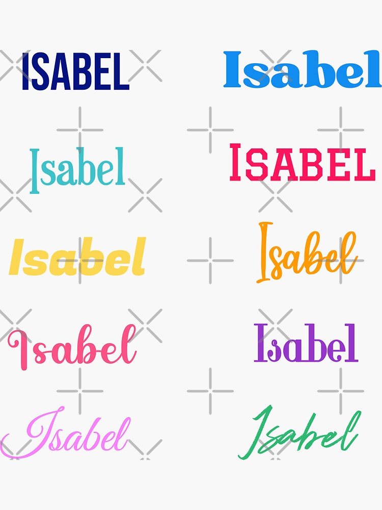 "Isabel - Baby Names Girls Unique - Personalized Gift For Her ...