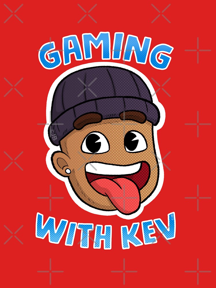 "Kev Face Cartoon" T-shirt for Sale by FunnehGacha | Redbubble | gaming ...
