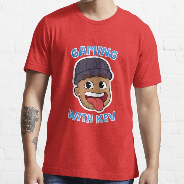 "Kev Face Cartoon" T-shirt for Sale by FunnehGacha | Redbubble | gaming ...