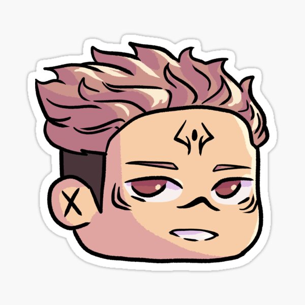 "Cute Chibi Sukuna Ryomen l Jujutsu Kaisen" Sticker by izzoodles ...