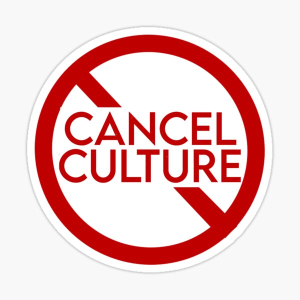 "Cancel Culture I Heart Cancel Culture" Sticker for Sale by ...