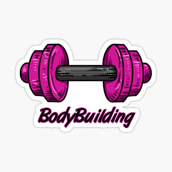 "BodyBuilding & Body Builder" Sticker by numangg | Redbubble