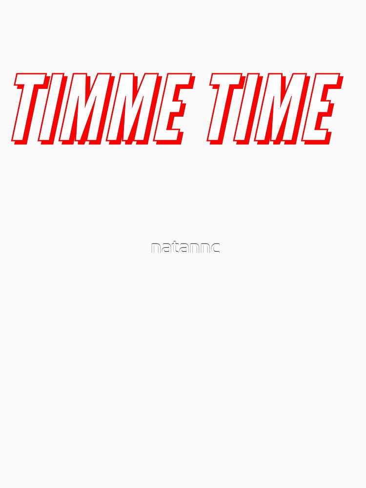 "Gonzaga Bulldogs Drew Timme "Timme Time"" T-shirt for Sale by natannc ...