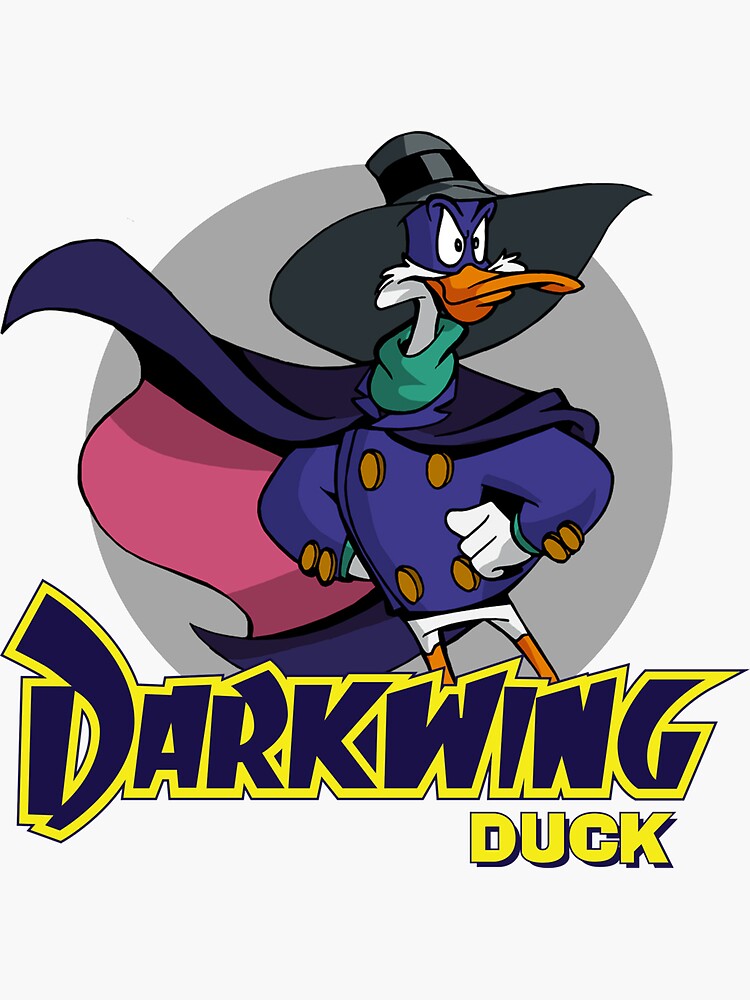 "Darkwing Duck" Sticker for Sale by leamichael | Redbubble