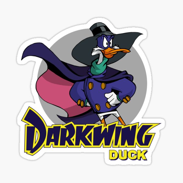 "Darkwing Duck" Sticker for Sale by leamichael | Redbubble