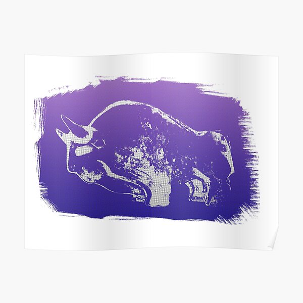 Póster «Trazos de un toro prehistórico» de HumaraPro | Redbubble
