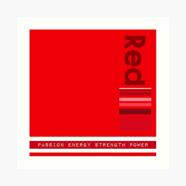 "Definition of Red colour - Passion, Energy, Strength, Power. Solid ...