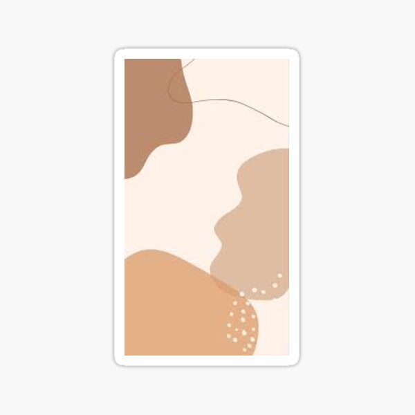 "Beige aesthetic." Sticker for Sale by janeregnier2396 | Redbubble