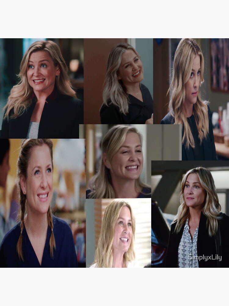 "Arizona Robbins collage" Sticker for Sale by SimplyxLily | Redbubble