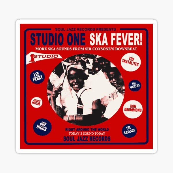 "The Ska Fever!" Sticker by Mooreska | Redbubble