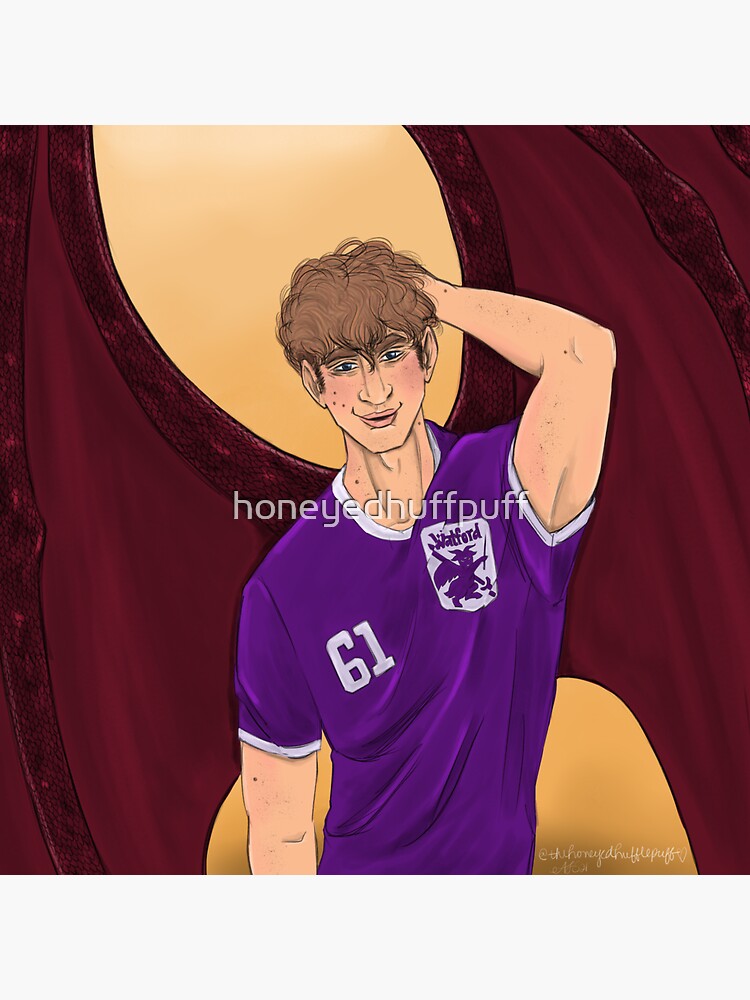 "baz pitch fanboy" Sticker for Sale by honeyedhuffpuff | Redbubble