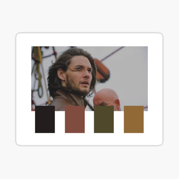 "prince caspian color palette " Sticker for Sale by bee m | Redbubble