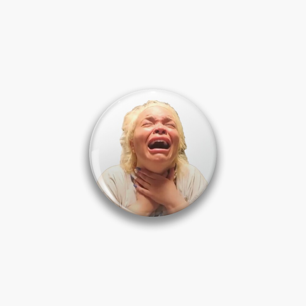 "Trisha Paytas Crying" Sticker for Sale by brockolii | Redbubble