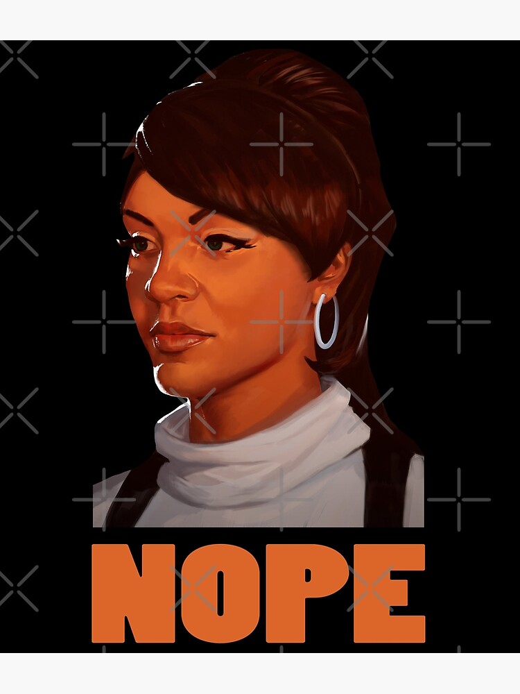 "Nope - Archer American Sitcom Character" Poster by StephanieNeal5 ...