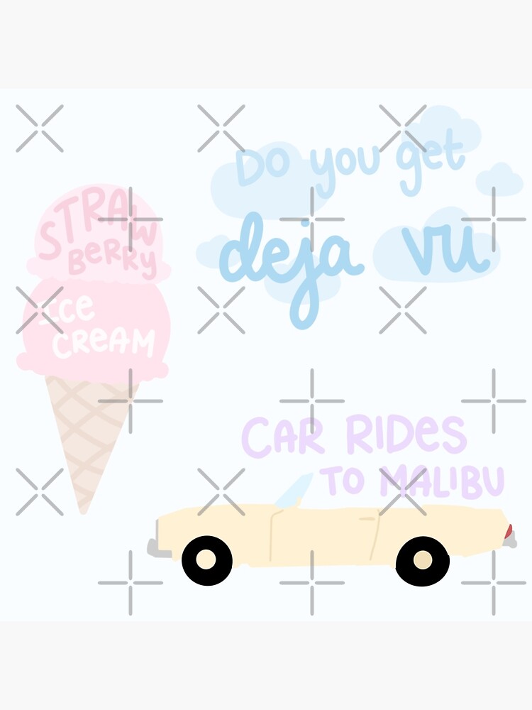 "Deja Vu Sticker Pack" Poster by mutualletters | Redbubble