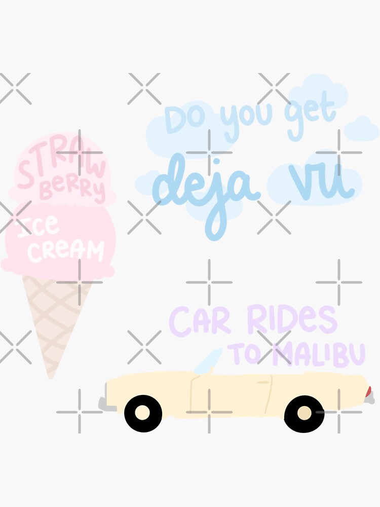 "Deja Vu Sticker Pack" Sticker for Sale by mutualletters | Redbubble