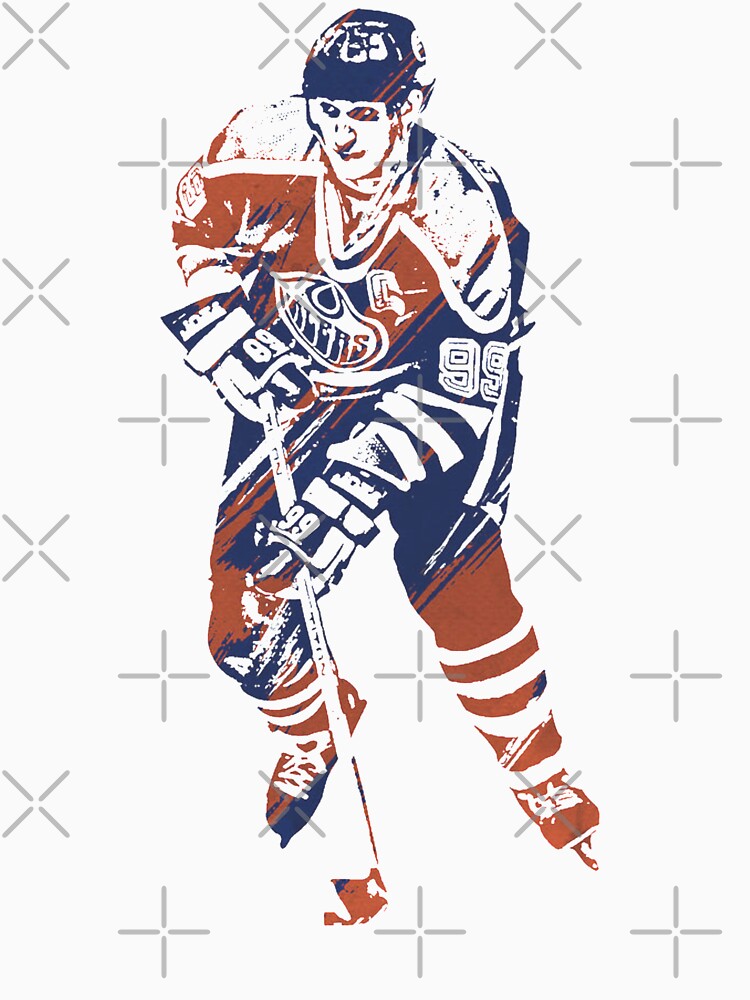 "Oilers 99 hockey " T-shirt for Sale by guybadadez | Redbubble | wayne ...