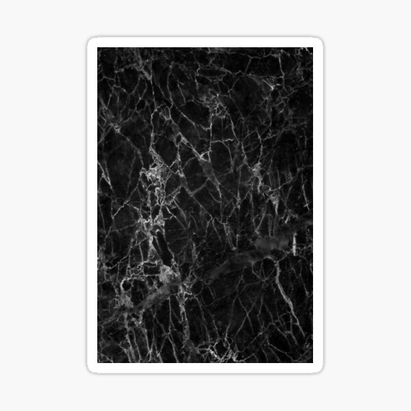 "Dark Marble Effect" Sticker for Sale by Blertz | Redbubble