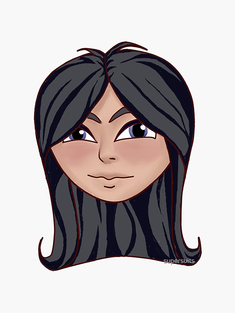 Cute Zatanna Chibi Sticker By Supersuits Redbubble