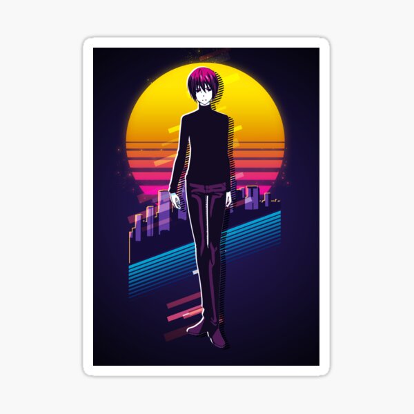 "Fruits Basket - Akito *80s retro*" Sticker for Sale by MyRetroArt ...
