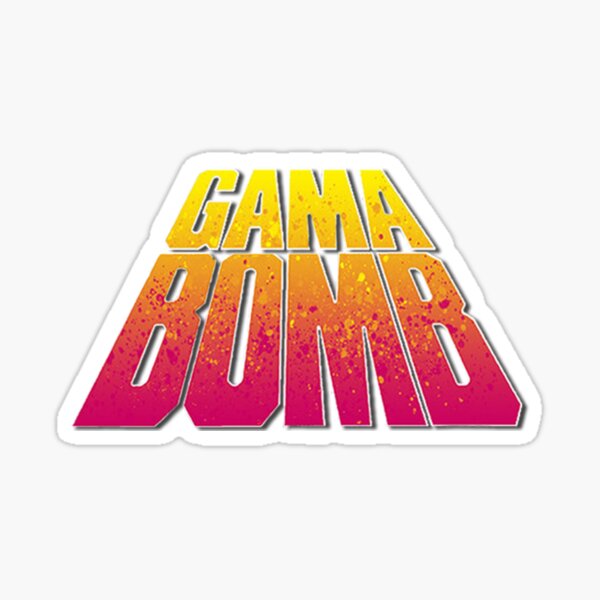 "Gama Bomb Games" Sticker for Sale by uriallace | Redbubble