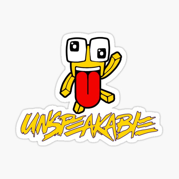 Unspeakable Logo Stickers | Redbubble