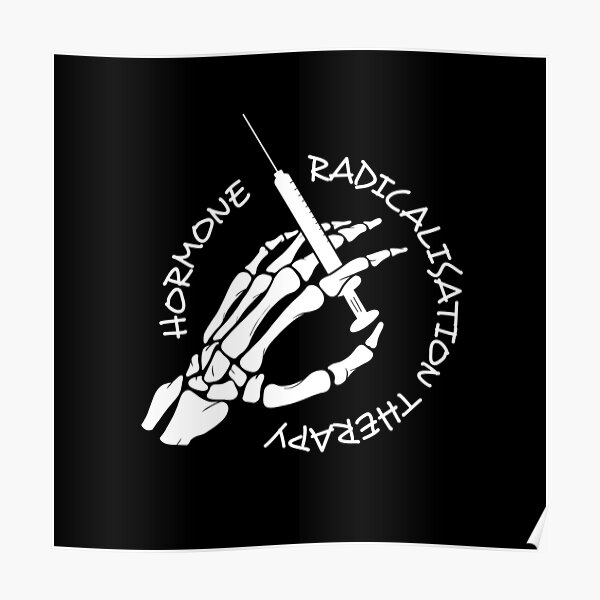 "Hormone Radicalisation Therapy" Poster for Sale by MikkiMischief ...