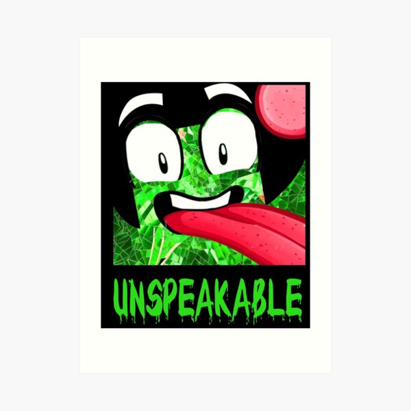Unspeakable Logo Wall Art | Redbubble