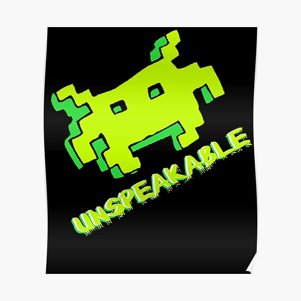 Unspeakable Logo Posters | Redbubble