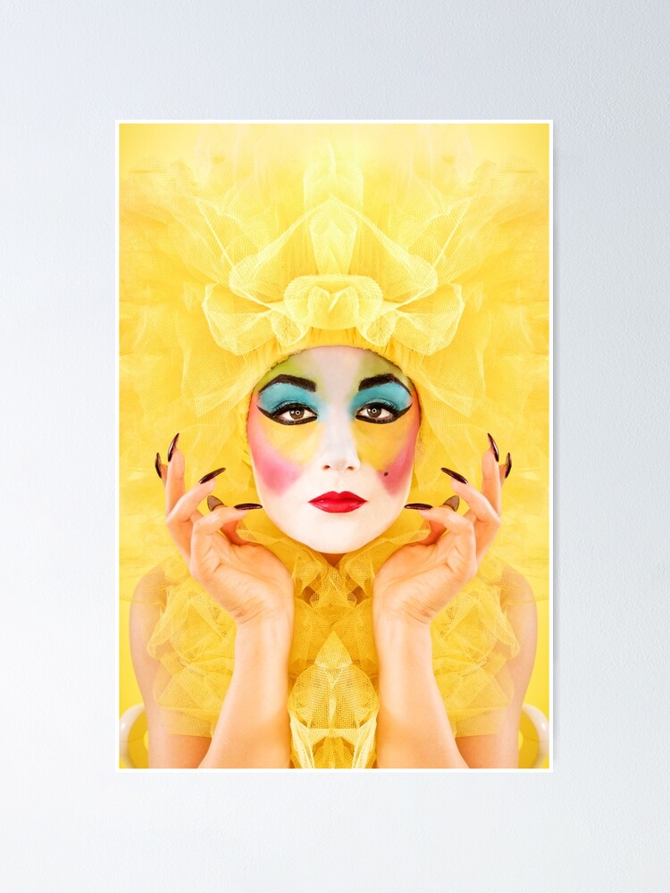 "Drag Clown Performance Artist" Poster by WyBly | Redbubble