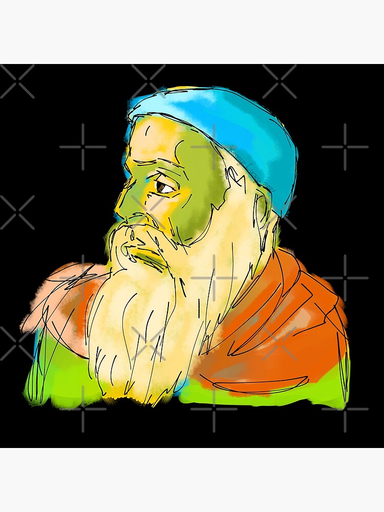 "Rabbi Nachmanides Ramban Painting" Poster for Sale by KennyLucky ...