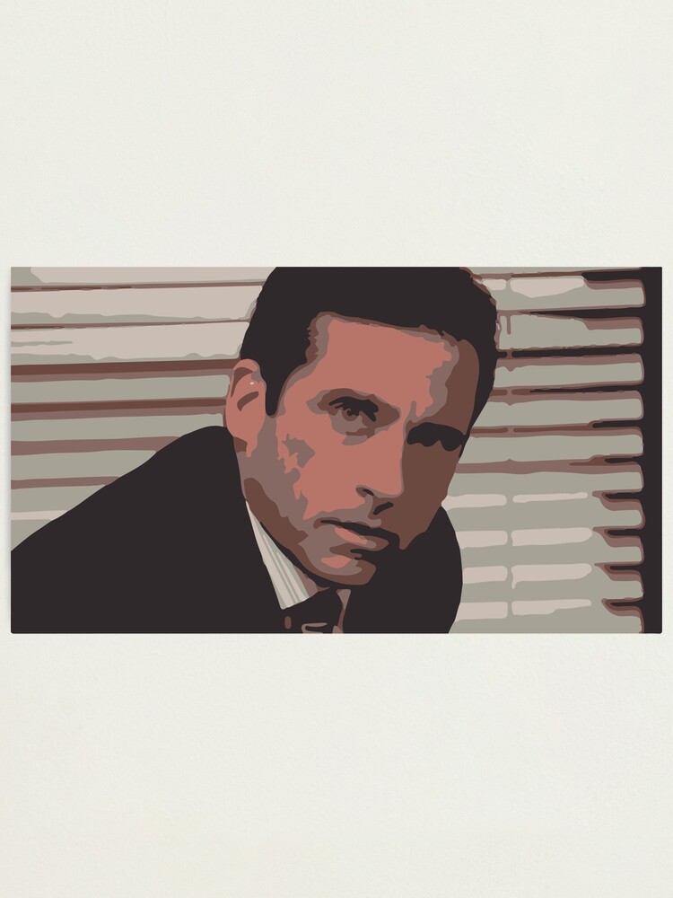 "Michael scott - The Office" Photographic Print for Sale by brianhes ...