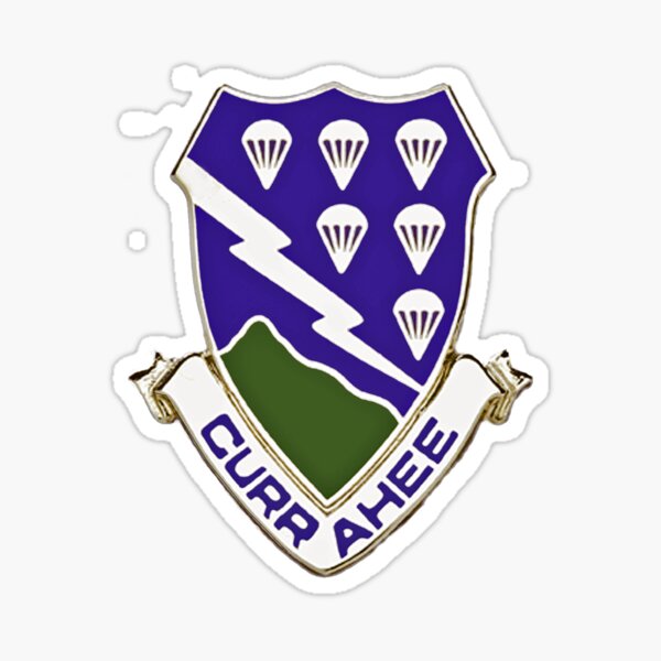 "Currahee - 506th Infantry - 101st Airborne " Sticker for Sale by ...
