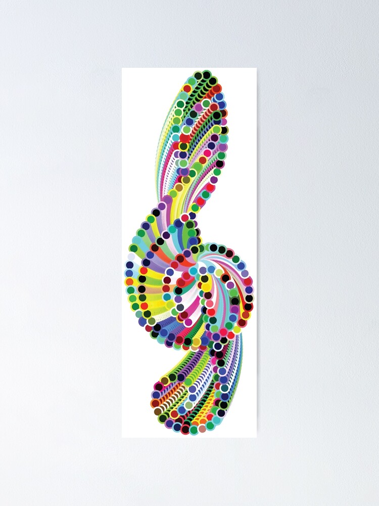 "Rainbow Treble Clef Music Notes Symbol" Poster for Sale by iTrending ...