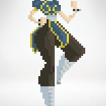 "Chun Li - Street Fighter 8Bit" Poster for Sale by izaksmells | Redbubble