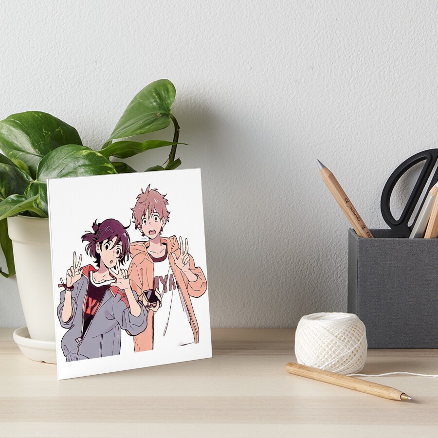 "Seaside Stranger : Shun X Mio " Art Board Print by ShindouArt | Redbubble