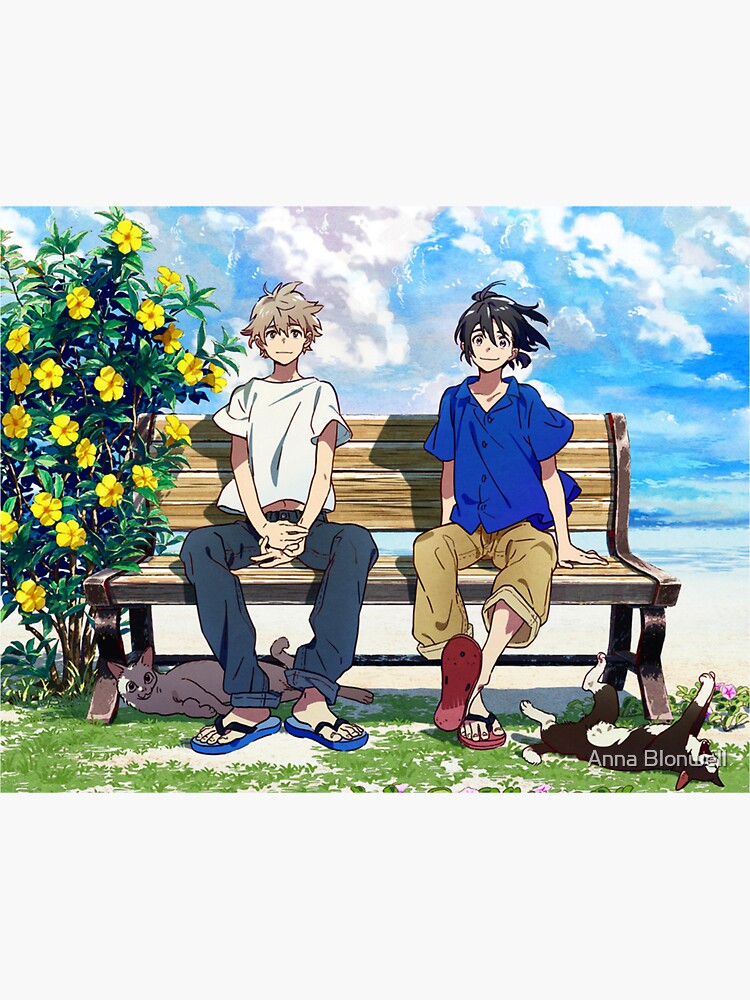 "Seaside Stranger - Mio X Shun" Sticker for Sale by ShindouArt | Redbubble