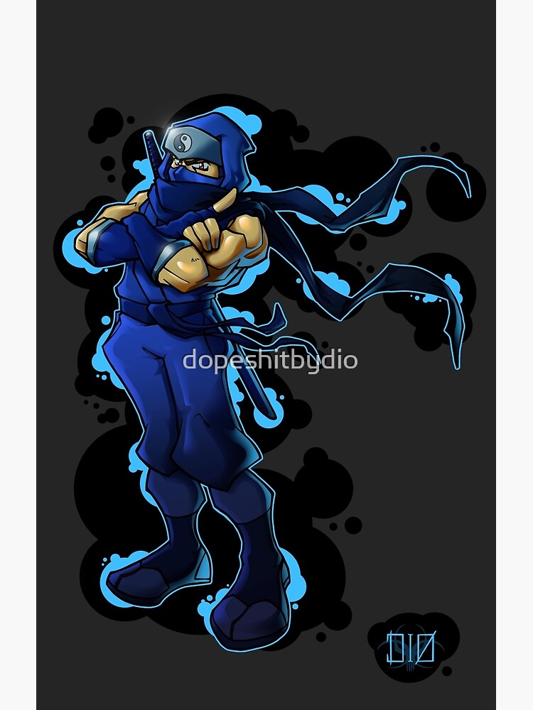 "Ninja Bob" Poster for Sale by dopeshitbydio | Redbubble