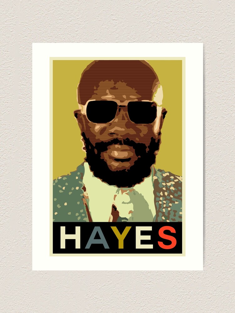 "Isaac Hayes" Art Print by SUCHDESIGN | Redbubble