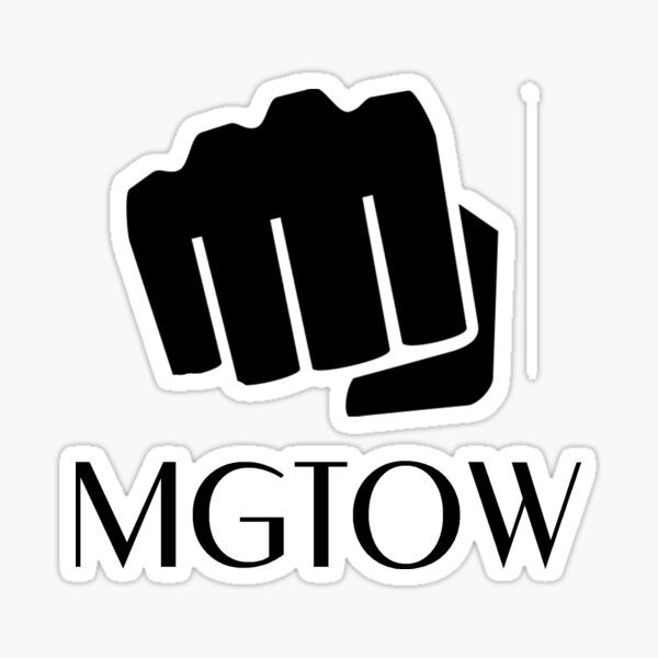 "MGTOW Fist Logo - Men Going Their Own Way!" Sticker for Sale by ...