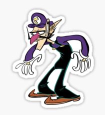 Waluigi: Stickers | Redbubble
