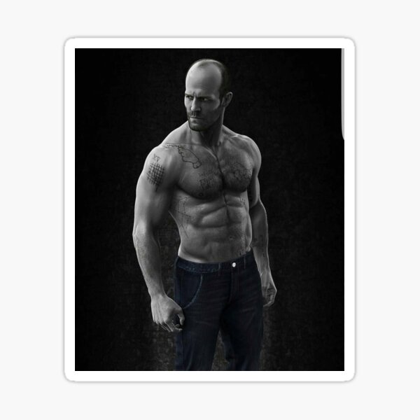 "jason statham" Sticker by voilog | Redbubble