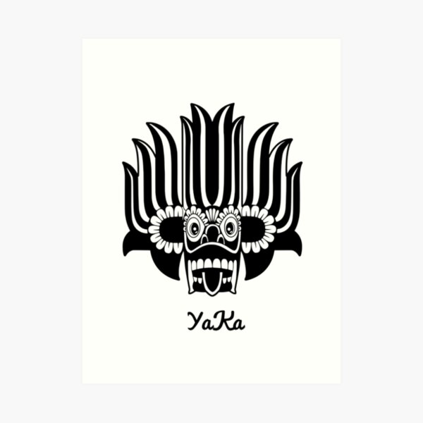"Sri Lankan Yaka " Art Print for Sale by Ujitha Rusiranga | Redbubble
